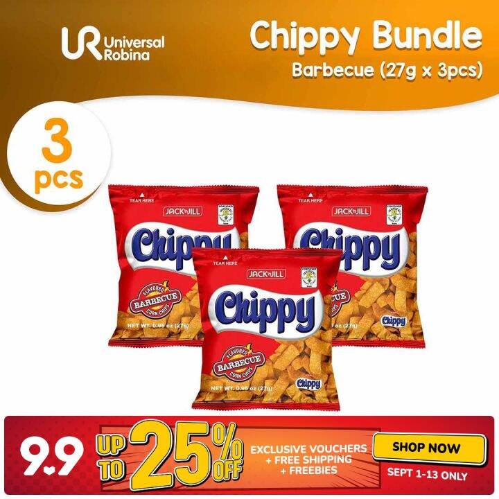 3 x Chippy BBQ Solo Size (27g) | Lazada PH