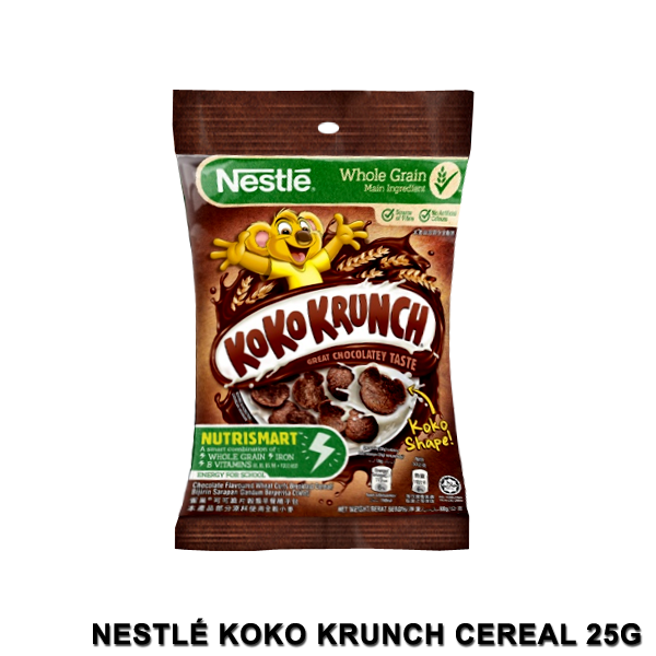 NESTLE Koko Krunch Breakfast Cereal Travel Pack 25g | Only RM1.00 per ...