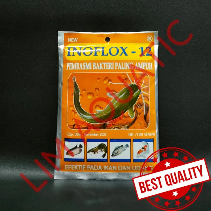 INOFLOX 12 / ANTIBIOTIK IKAN ENROFLOXACIN | Lazada Indonesia