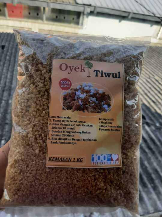 Beras Tiwul Oyek Singkong / Tiwul Singkong Asli Pengganti Nasi KEMASAN 1 KG | Lazada Indonesia