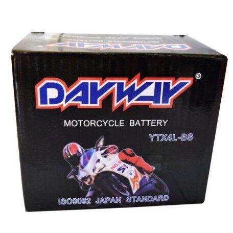 【BRATZ】DAYWAY Motorcycle Battery 4L 12V | Lazada PH