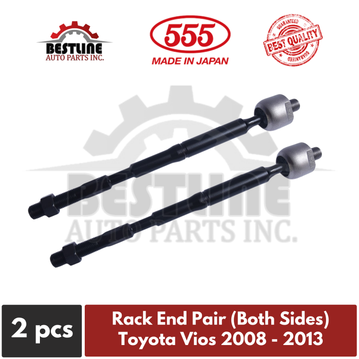 Rack End Set of 2 Both Sides (Passenger & Driver Side) for Toyota Vios ...