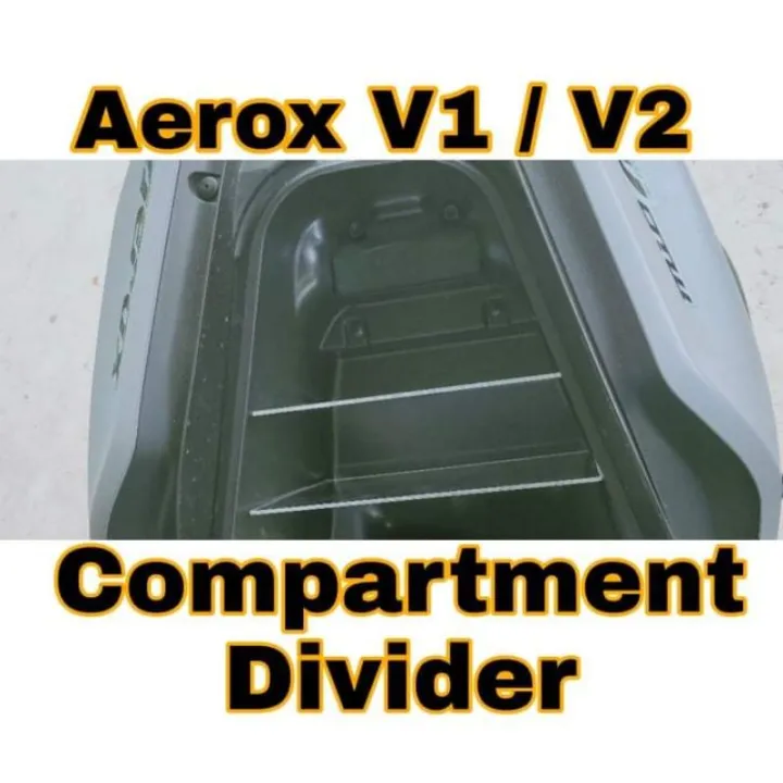 Promotions Aerox 155 Ubox v1 v2 Acrylic Compartment Divider | Lazada PH