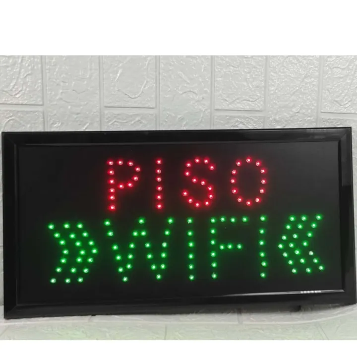 popular PISO WIFI LED SIGNAGE | Lazada PH