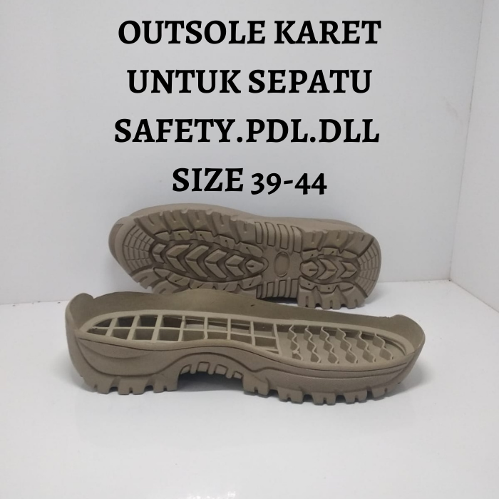 Sol Sepatu Bawah Karet Pria Sol Sepatu Safety Telapak Sepatu Safety ...