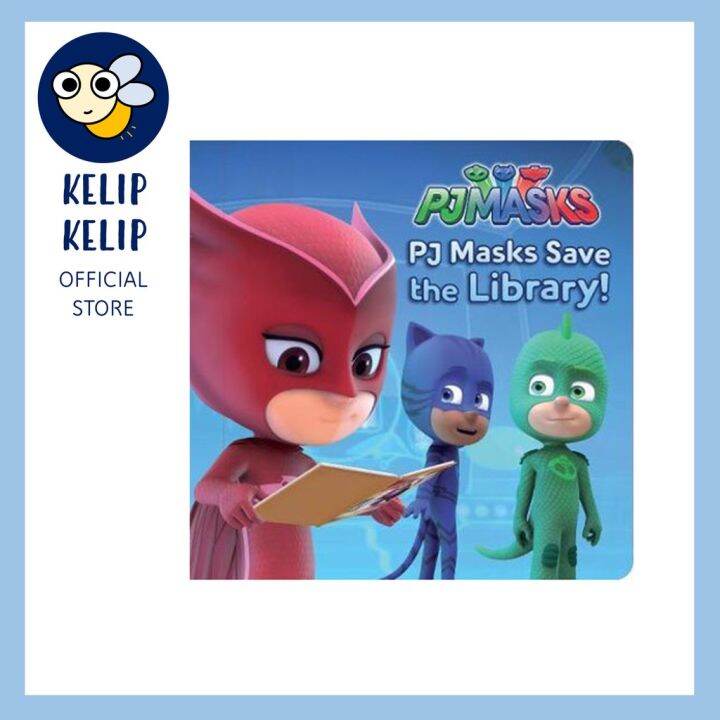 PJ Masks Storyboard Save the Library Book | Lazada