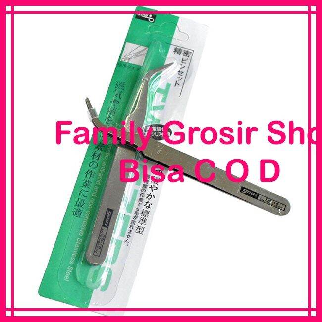 GOOI Pinset Siku Stainless Steel Laboratorium | Lazada Indonesia