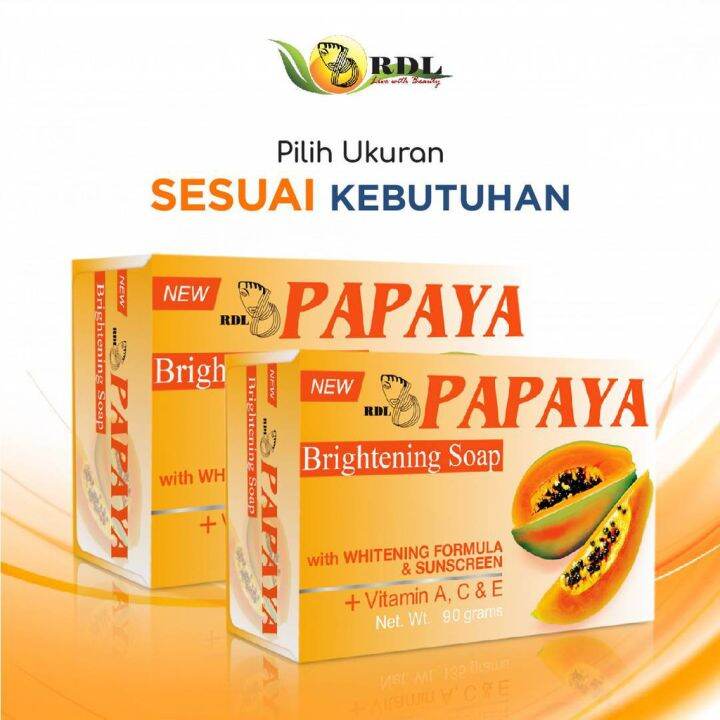 SABUN PEPAYA RDL 135GR/SABUN BATANG | Lazada Indonesia