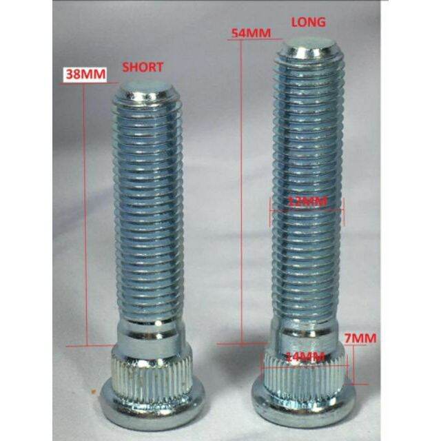 WHEEL BOLT TOYOTA PROTON SAGA ISWARA | Lazada