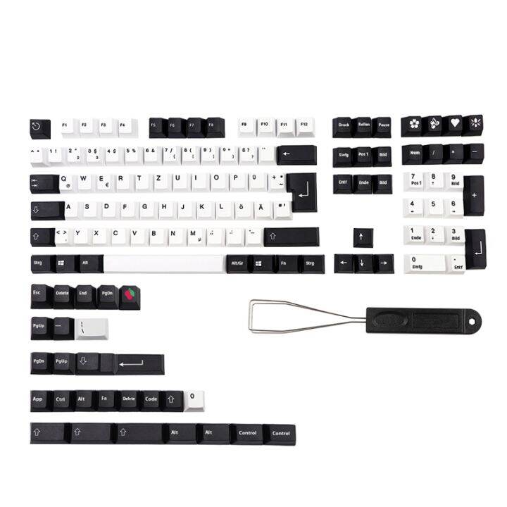 Pbt Keycap Cherry Profile Dye Subb Keycaps for Mx Switches ANSI Corsair ...