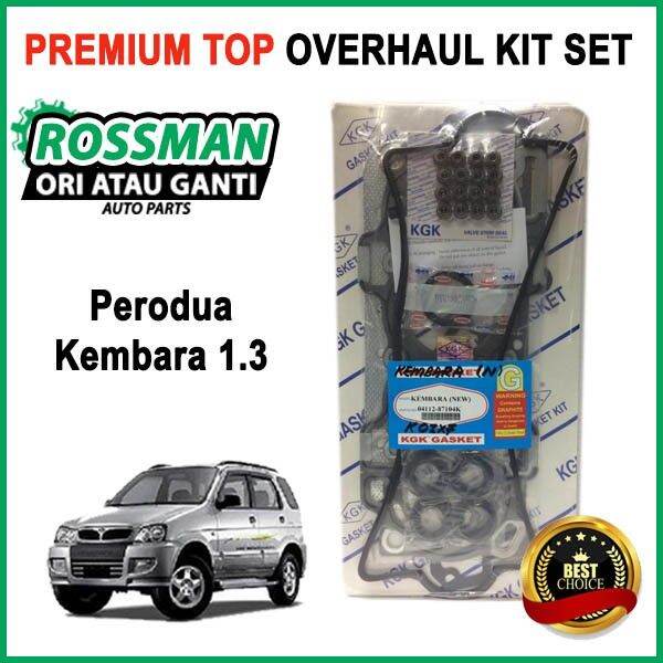 Perodua Kembara 1.3 Premium Engine TOP Overhaul Gasket Kit Set | Lazada