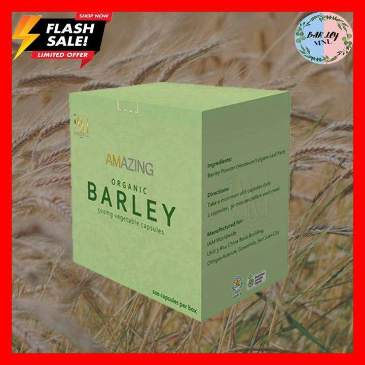 IAM Amazing Pure Organic Barley Capsule Authentic From Australia ...