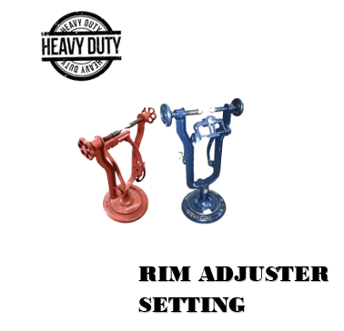 CENTRE KONG RIM ADJUSTER SETTING RIM STAND GELONG GELUNG ALLOY RACK RAK ...