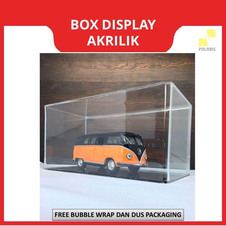 Box Display Action Figure Acrylic - Kotak Miniatur Akrilik Standing - Diecast Pajangan ...