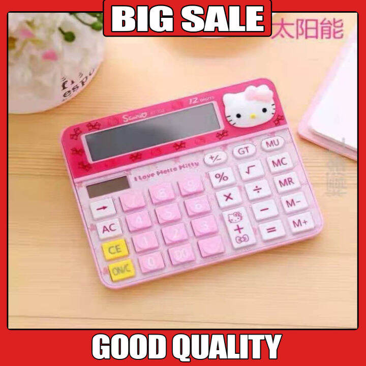 New Cat Cartoon Character Calculator 3D BIG | Lazada PH