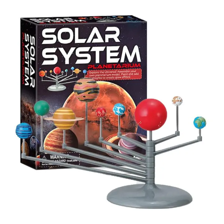 3D Solar System for Kids DIY Glow in The Dark 3D Planet Model Space ...