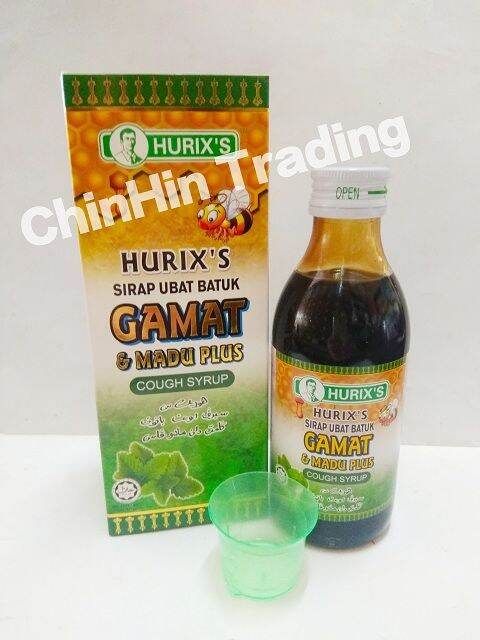 HURIX'S Sirap Ubat Batuk Gamat & Madu Plus / Cough Syrup (180ml) | Lazada