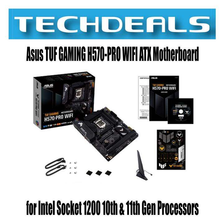 Asus TUF GAMING H570-PRO WIFI ATX Motherboard for Intel Socket 1200 ...