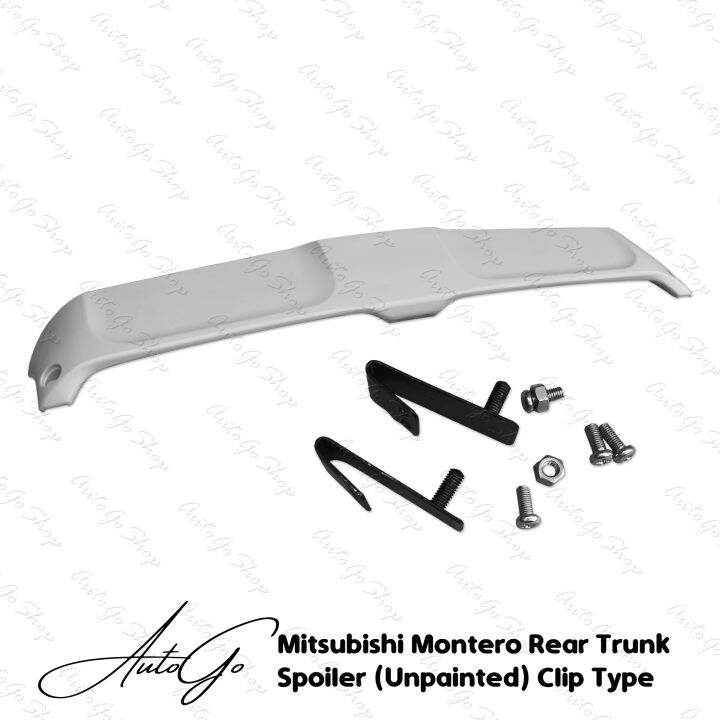Mitsubishi Montero 2009-2015 Rear Trunk Spoiler (Unpainted) Clip Type ...