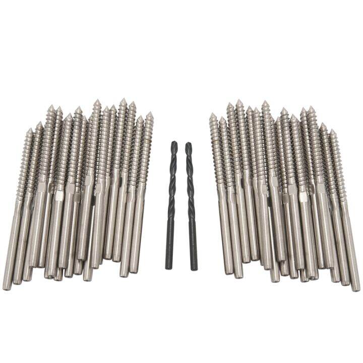 T316 Stainless Steel Right&Left Handed Thread Swage Lag Screws for Wood ...
