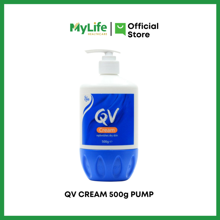 QV CREAM 500G (PUMP TYPE) FOR RELIEVE DRY AND SENSITIVE SKIN | Lazada