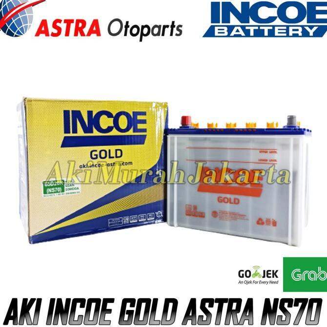 Aki Mobil Mitsubishi Kuda Incoe Gold Astra Ns70 Aki Basah 12V / 65 Ah ...