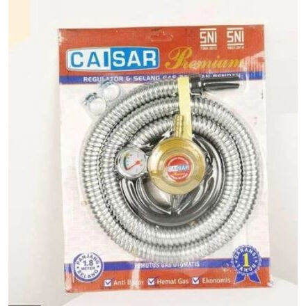 Regulator Gas LPG Selang Regulator Meter Klem Kompor/ regulator ...