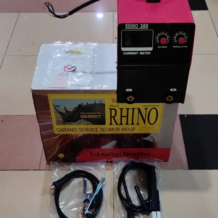 Mesin Las MMA RHINO 300 Ampere Travo DC Inverter 3 Phase 380 Volt ...