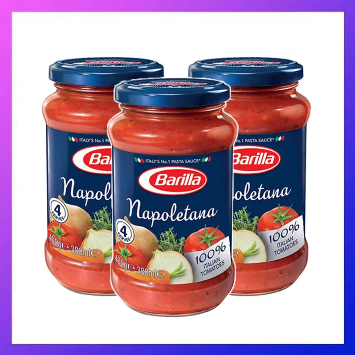 Barilla Napoletana Sauce 380ml 3 Packs | Lazada PH