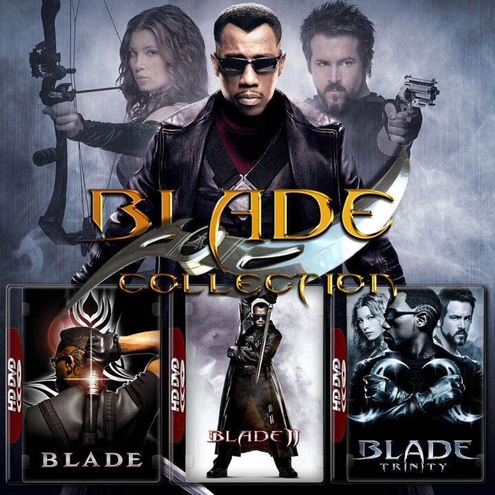 Blade เบลด พันธุ์ฆ่าอมตะ ภาค 1-3 DVD หนัง มาสเตอร์ พากย์ไทย | Lazada.co.th