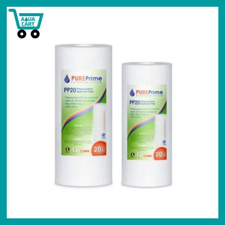 Pure Prime 10BB Sediment Filter 1,5,10,20 micron | Lazada PH