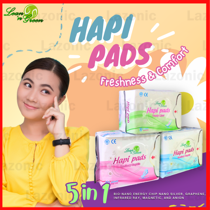 HAPPI PADS NEGATIVE ION WITH GRAPHEN TECHNOLOGY | Lazada PH
