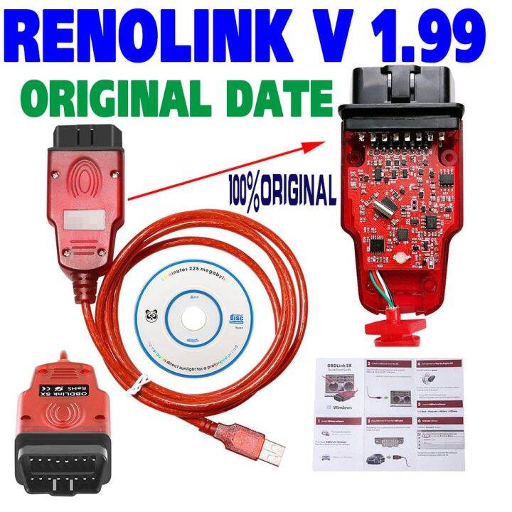 2022 Highest Renolink V1.99 Better than Reno-link V1.94 OBD2 Diagnostic ...