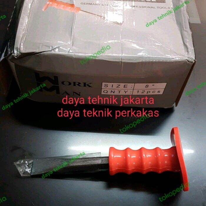pahat beton 12" - stone chisel workman - alat pahat beton kuat - djm ...