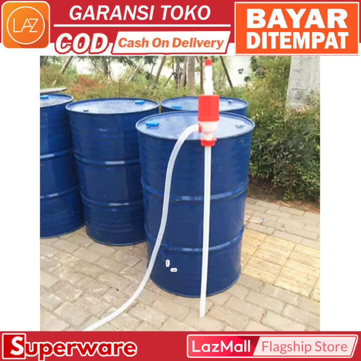 BAYAR DITEMPAT - [ POMPA MINYAK DRUM PLASTIK ] POMPA MINYAK POMPA DRUM ...