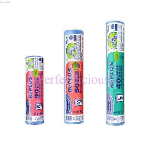 SEKOPLAS RePlus HDPE Garbage Bag / Rubbish Bag / Beg Sampah / Plastik ...