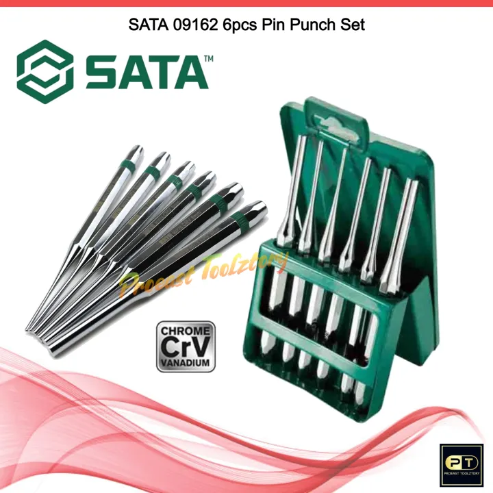 SATA 09162 6pcs Pin Punch Set | Lazada