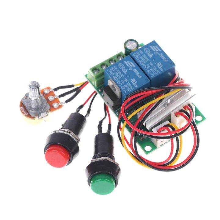 DC 6V 12V 24V PWM DC motor speed controller forward and reverse switch ... DC 6V 12V 24V PWM DC motor speed controller forward and reverse switch ...