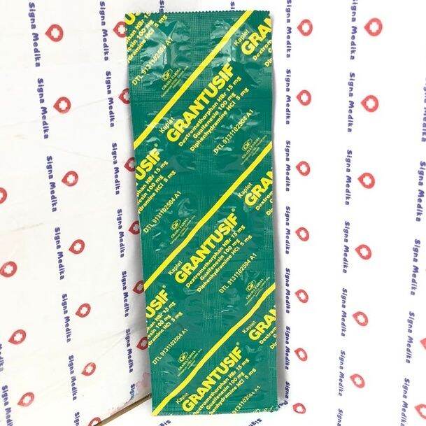 Grantusif isi 10 tablet - Obat Batuk | Lazada Indonesia