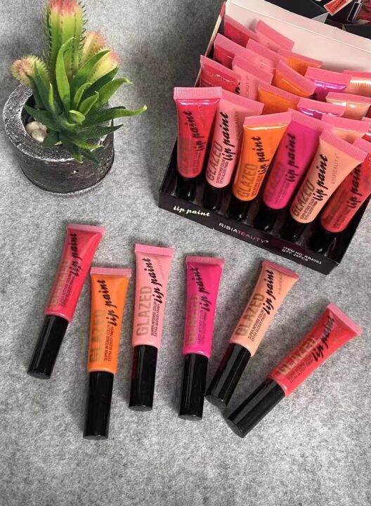 Glossy Finish Glazed Ribia Beauty Lip Lip Paint | Lazada PH