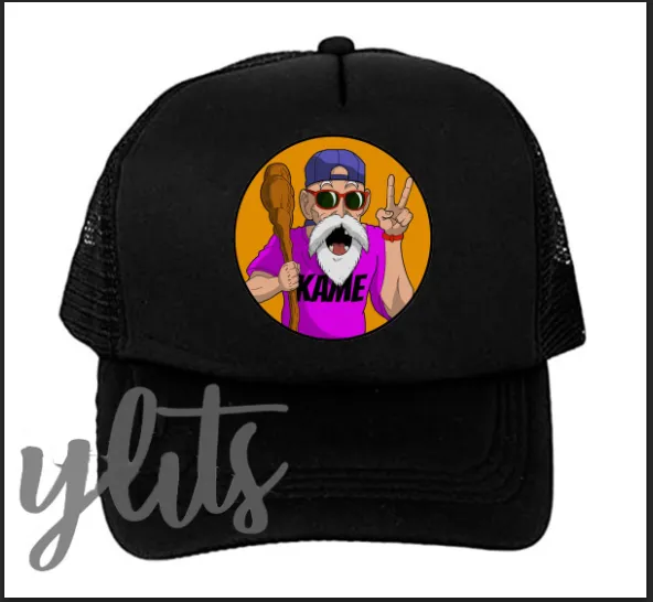 Dragon Ball Z Master Buten/Roshi full black netcap | Lazada PH