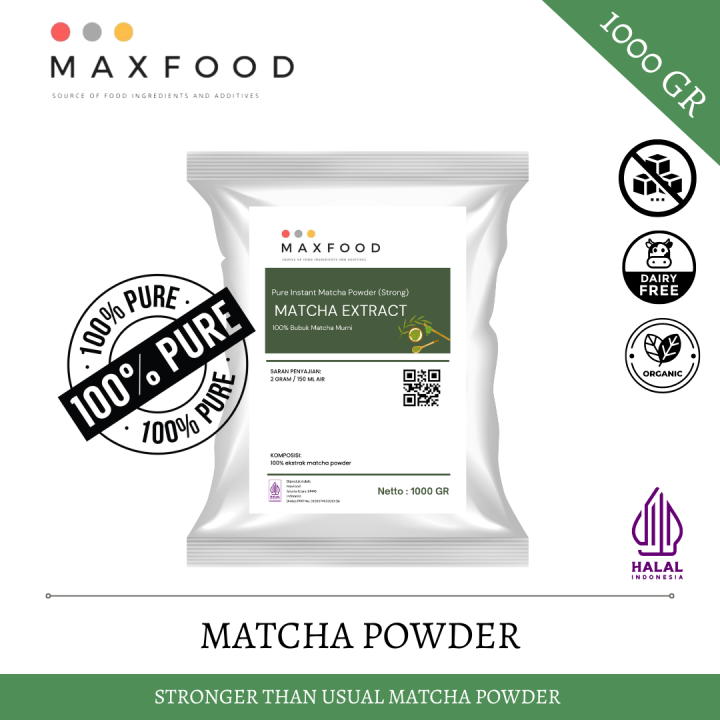 Pure Matcha Powder Strong / Bubuk Matcha Instant 1 KG | Lazada Indonesia