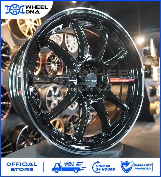 New Sport Rim WORK EMOTION ZR10 17 Inch 8H100/114.3 Wheel DNA Alza Myvi ...