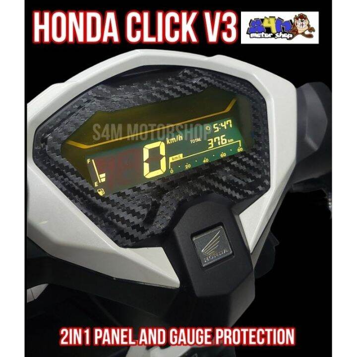 HONDA CLICK V3 Gauge and Panel Protector (Anti-Crack Lens) | Lazada PH