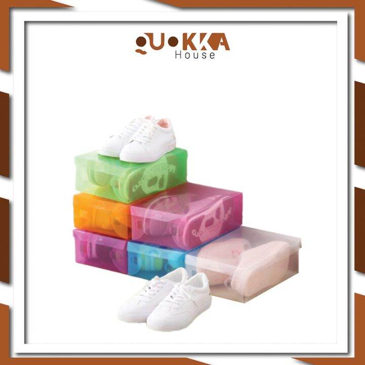 QUOKKA Creative Multifunctional Plastic Storage Box Multicolor ...
