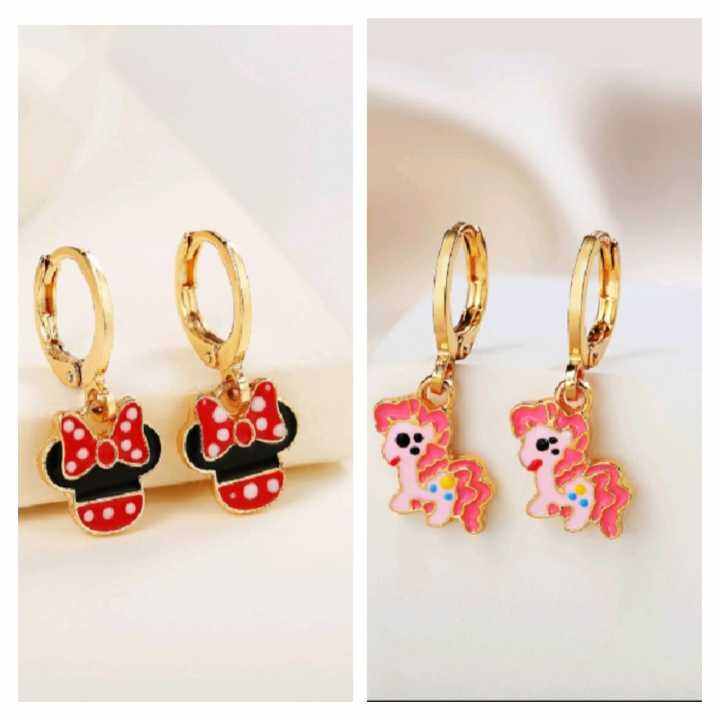 Anting Simple Cantik Lucu Desain kekinian mcky ms Anti Karat | Lazada ...
