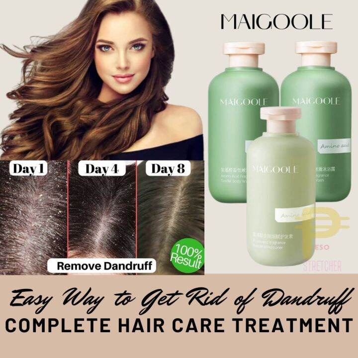 [Flash Sale] Maigoole Amino Acid Anti Dandruff Fressia Perfume Shampoo ...