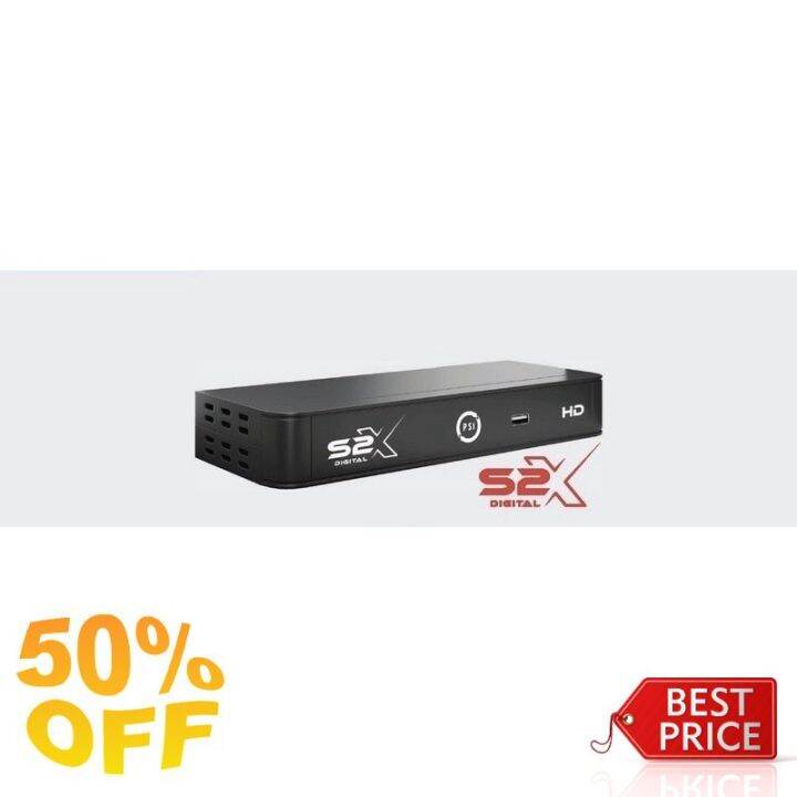PSI S2-X HD เครื่องรับสัญญาณดาวเทียม สินค้าตัวใหม่ ภาพคม ชัดขึ้น (รองรับทั้งจานทึบและจานตะแกรง ...