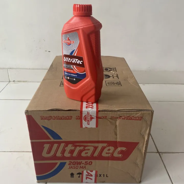 9 /DUS ULTRATEC 1L ISI 24 FEDERAL OIL OLI MOTOR MESIN 20W 50 API SJ ...