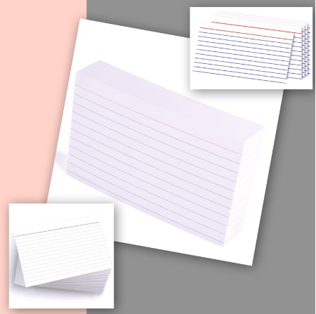 school needes index card white 3 size | Lazada PH